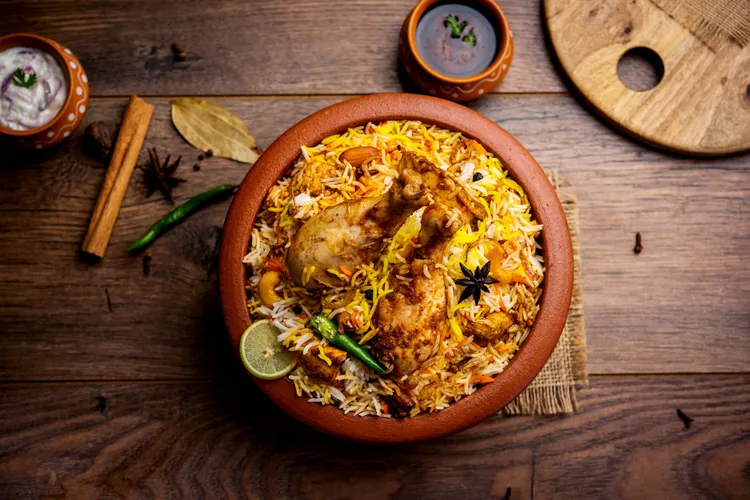 Easy chicken breyani recipe with nutrition facts