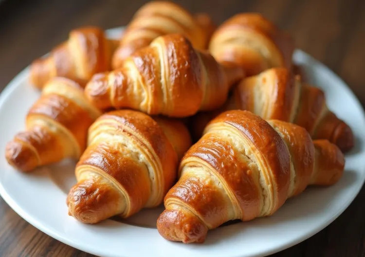Spinach and ricotta crescent bun